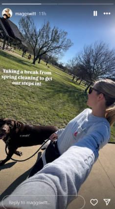 Getting steps in, planting flowers: Bobby Witt Jr.’s wife Maggie shares ...