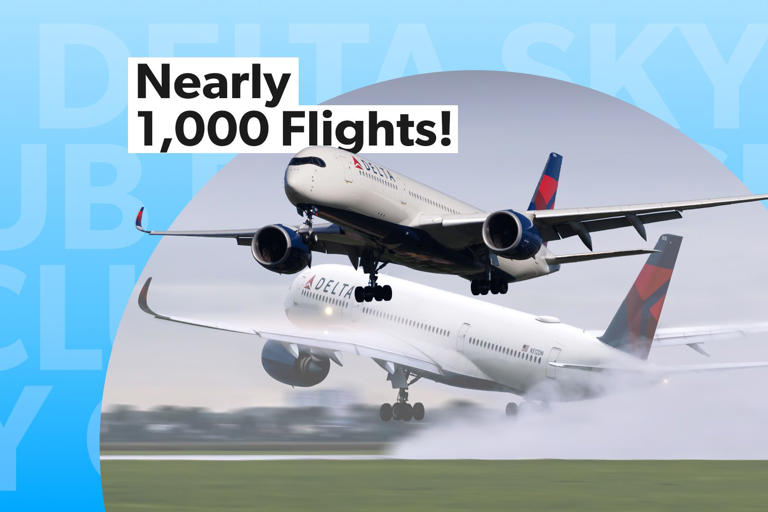 All Delta A350 Routes This Month