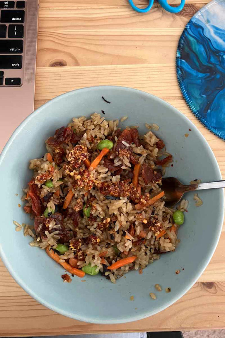 The 2-Ingredient Trader Joe's Dinner I've Been Eating Nonstop for 6 Years