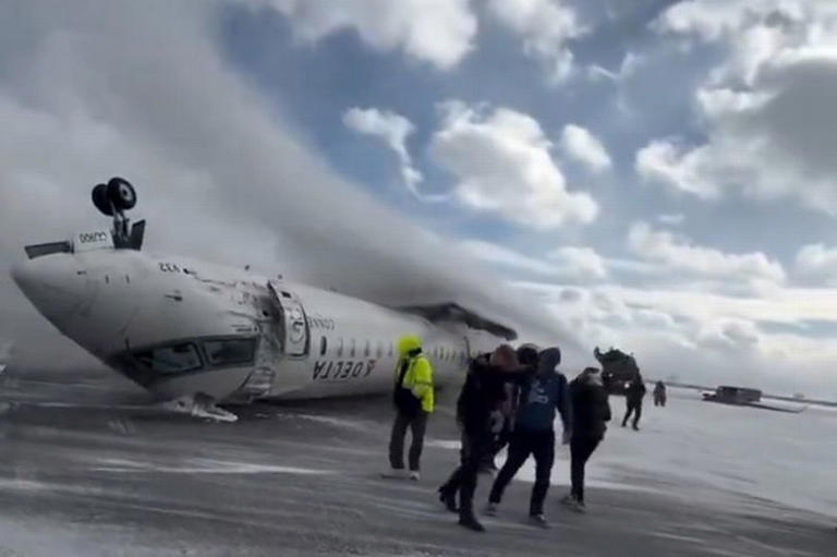 Cause of Delta Airlines plane upside down crash land revealed – as ...