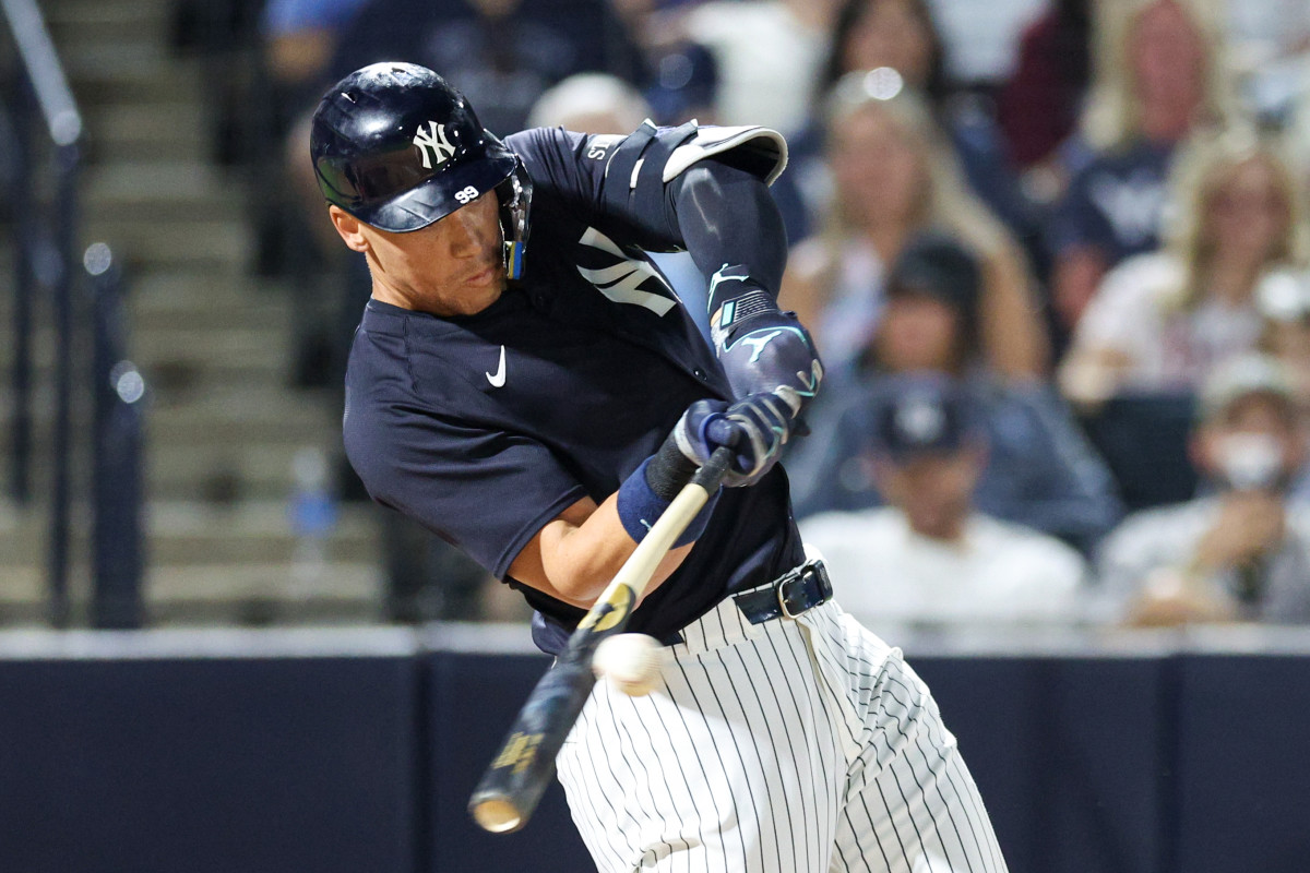 Aaron Judge Eases Fans' Concerns with First Spring Training Home Run