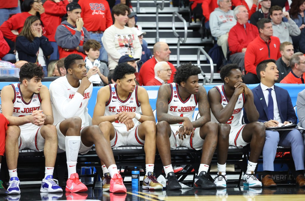 Rick Pitino puts St. John’s star RJ Luis on bench in crunch time of ...