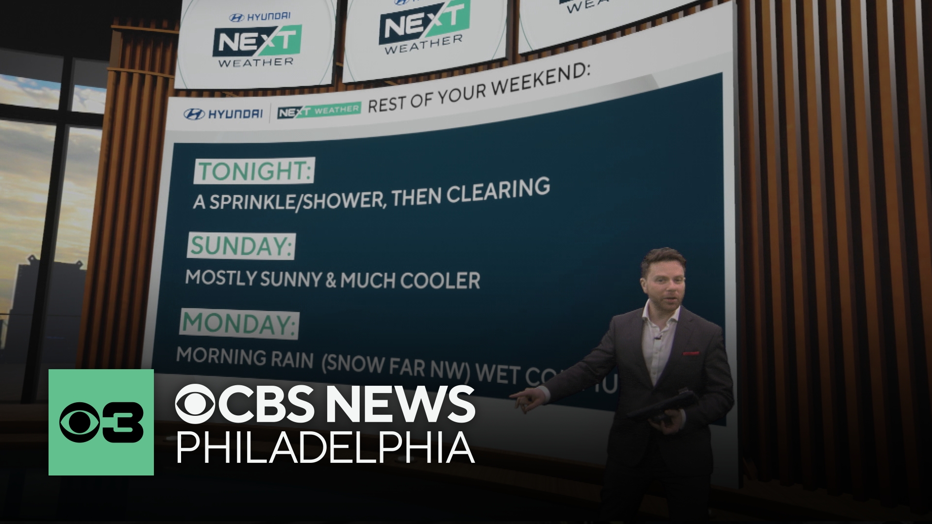 A few sprinkle showers on Saturday in the Philadelphia region then ...