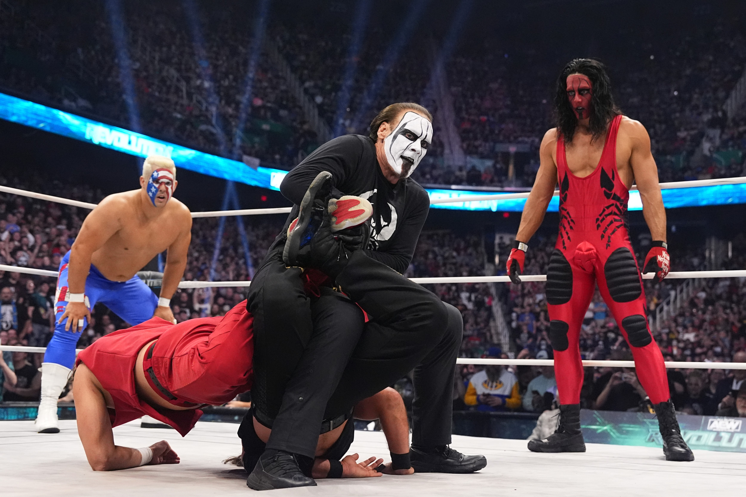 Wrestling Legend Sting Makes Surprise AEW Return