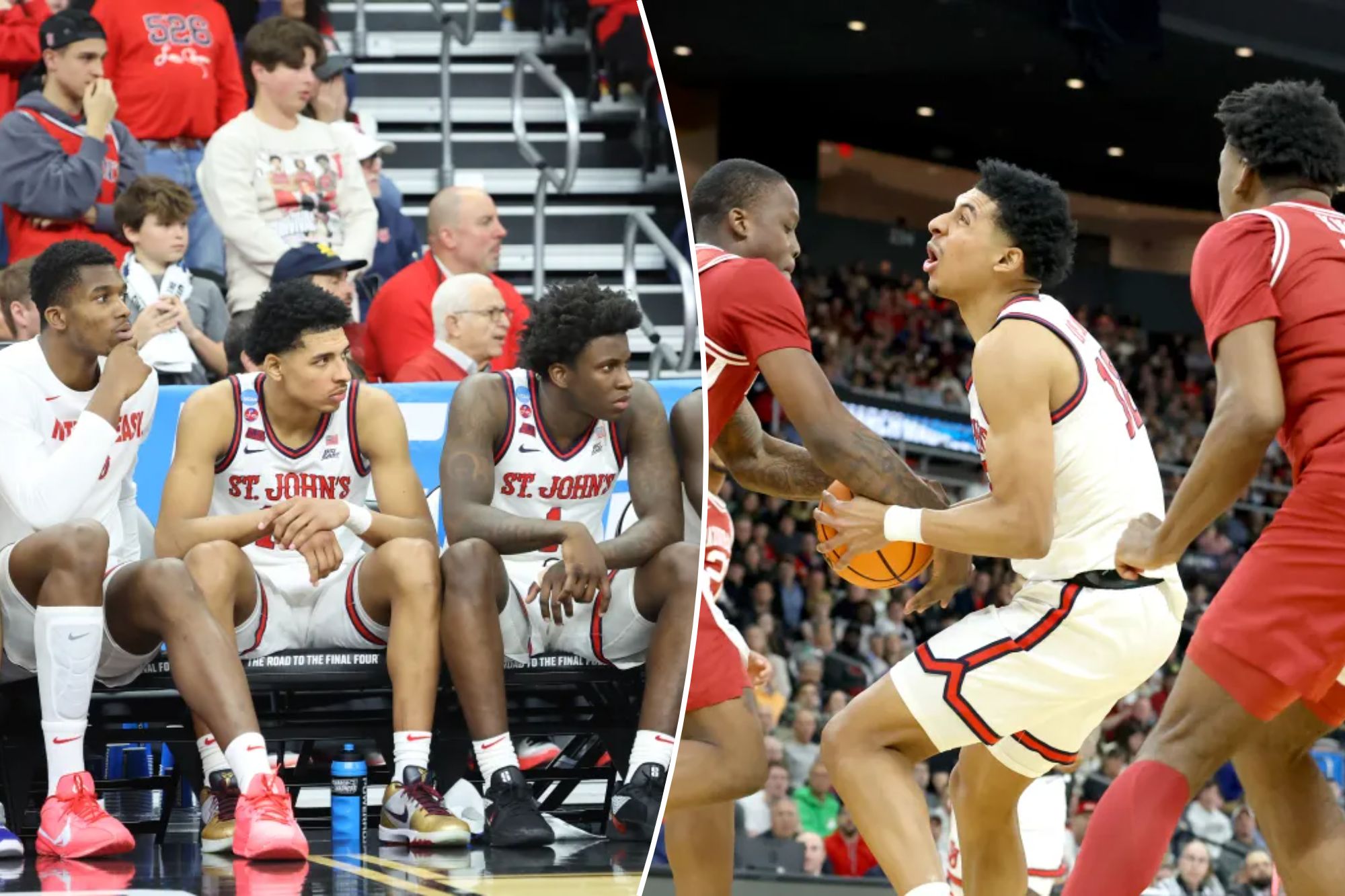 Rick Pitino puts St. John’s star RJ Luis on bench in crunch time of ...