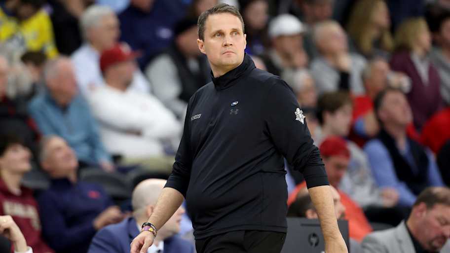 Will Wade couldn't hide his emotions as his time at McNeese comes to an end