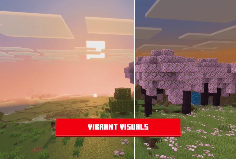Vibrant Visuals: Minecraft erhält großes Grafik-Update