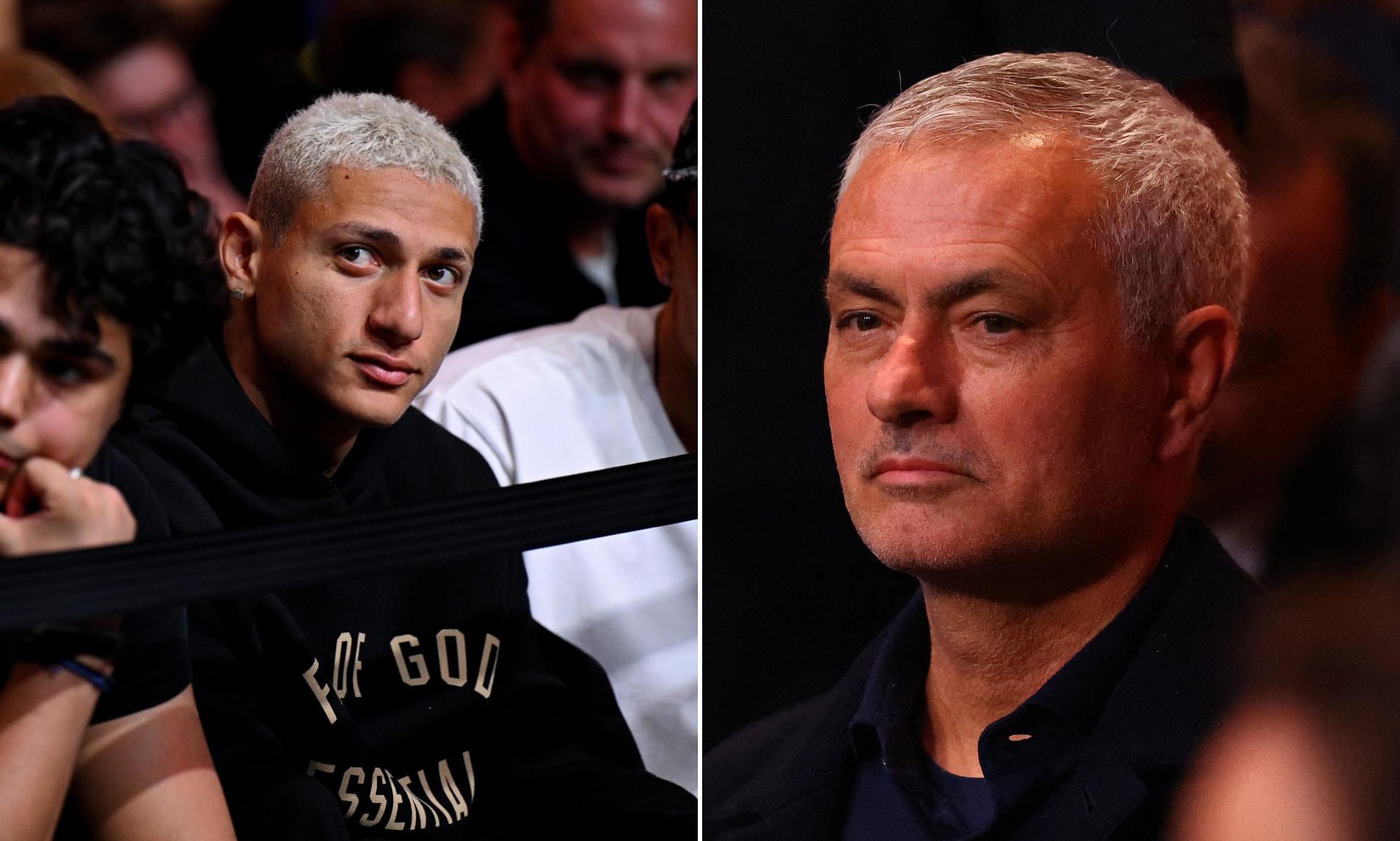 Jose Mourinho swaps touchline for the octagon as he's spotted at UFC ...
