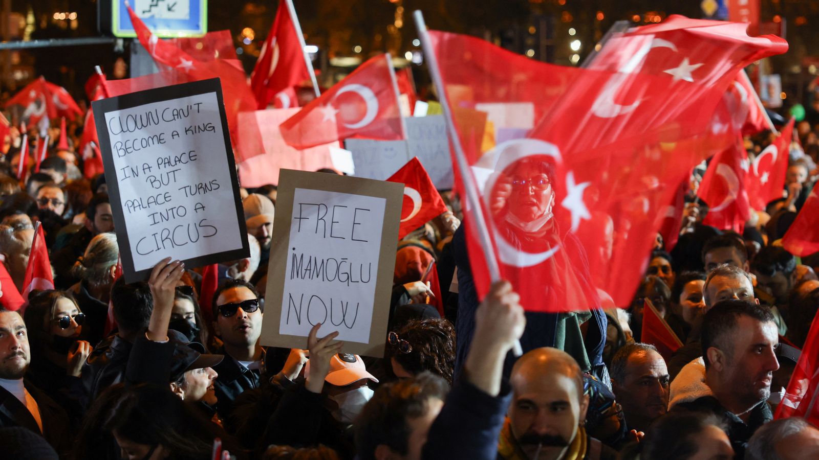 Protests sweep Turkey as Istanbul mayor - key challenger to Erdogan ...