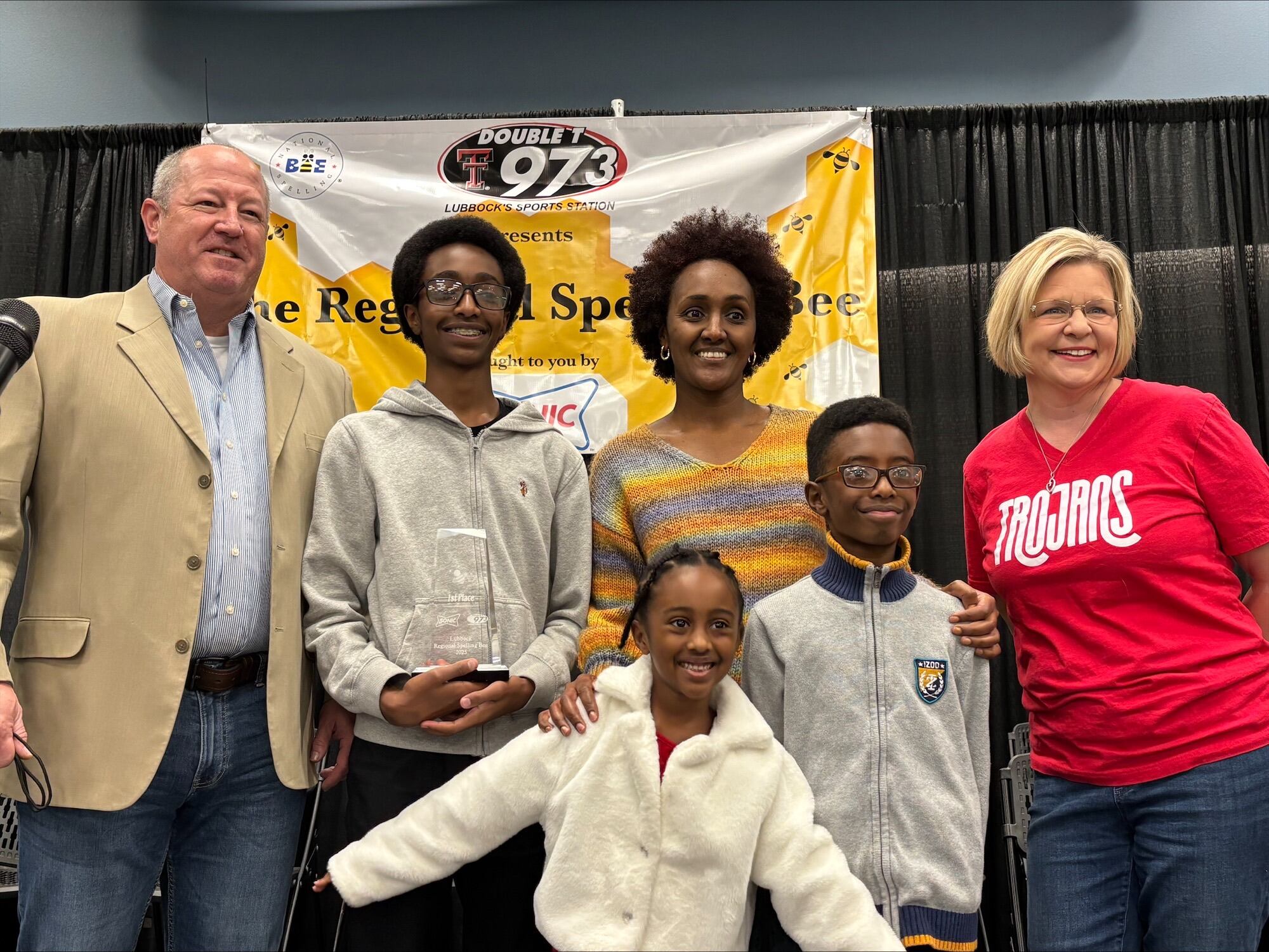 8th grader Michael Tesfaye wins 2025 Lubbock Regional Spelling Bee