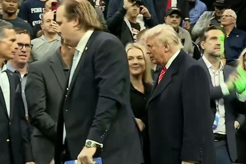Donald Trump snubs Karoline Leavitt handshake as he walks right past ...