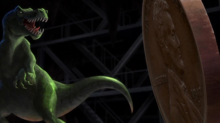 Why Batman Has A Giant T-Rex In The Batcave, Explained