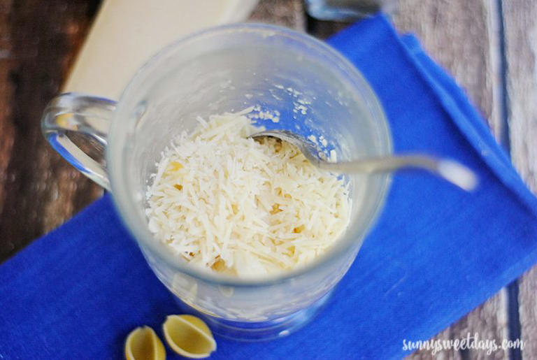 Cheesy Pasta Mug Recipe