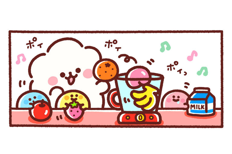 Ane♡ひめ.net キャラ♡フェスAne♡ひめ賞受賞『ふわもこちゃん』漫画 ミックスジュース