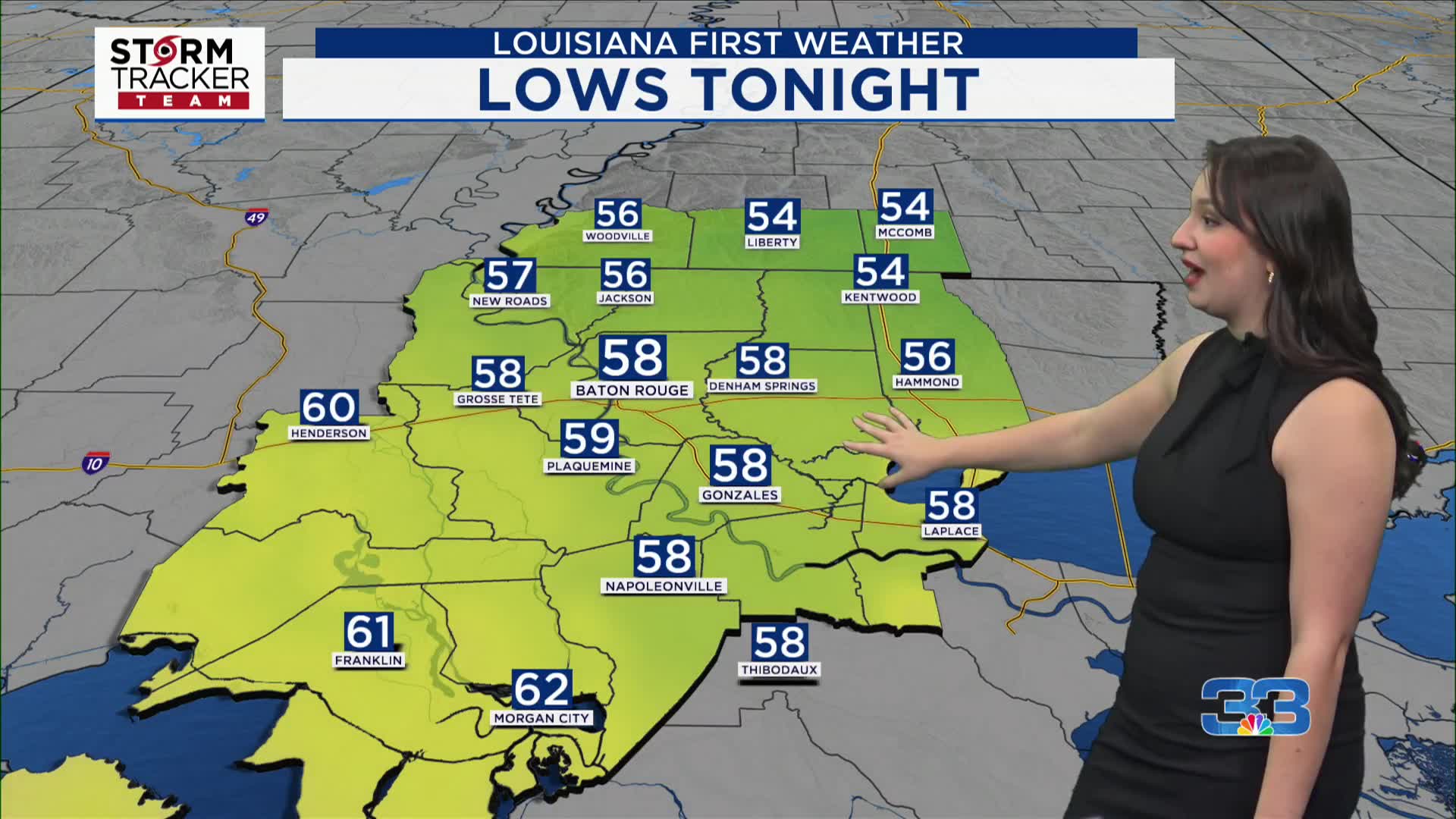 Weather Forecast for Baton Rouge – 3/22/25: Scattered Showers Expected ...