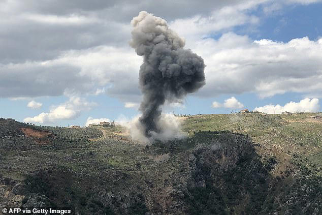 Six killed as Israel hits back at Lebanon after rocket attack