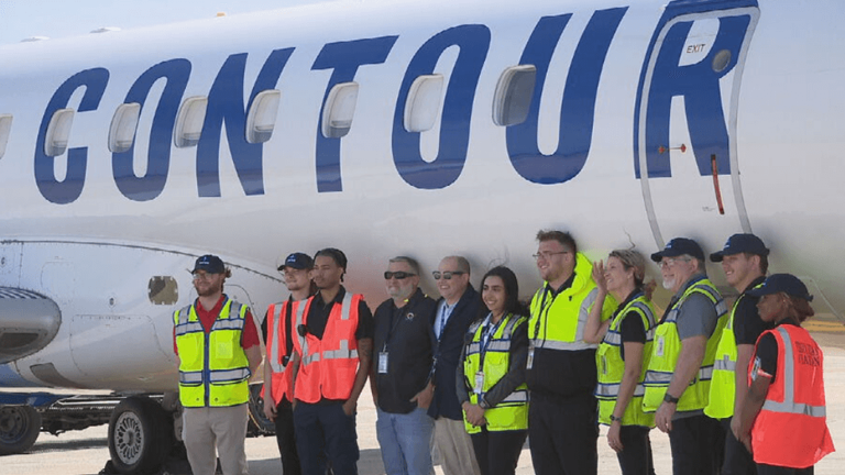 Pensacola airport welcomes Contour Airlines' inaugural flight from Alabama