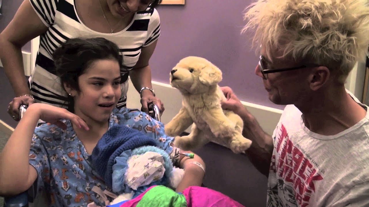 Using magic to make kids smile