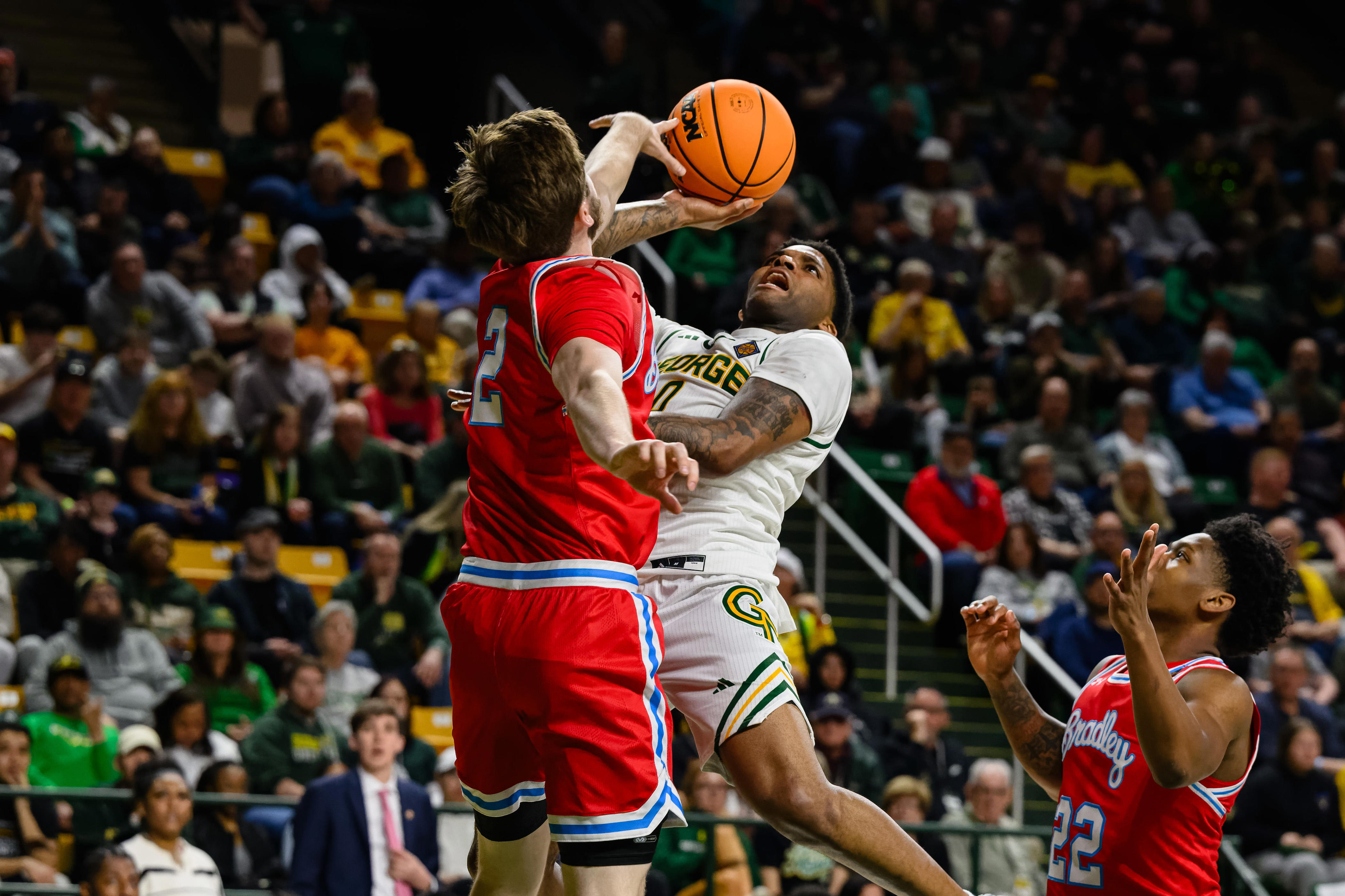 Bradley basketball beats George Mason to advance to NIT quarterfinals ...