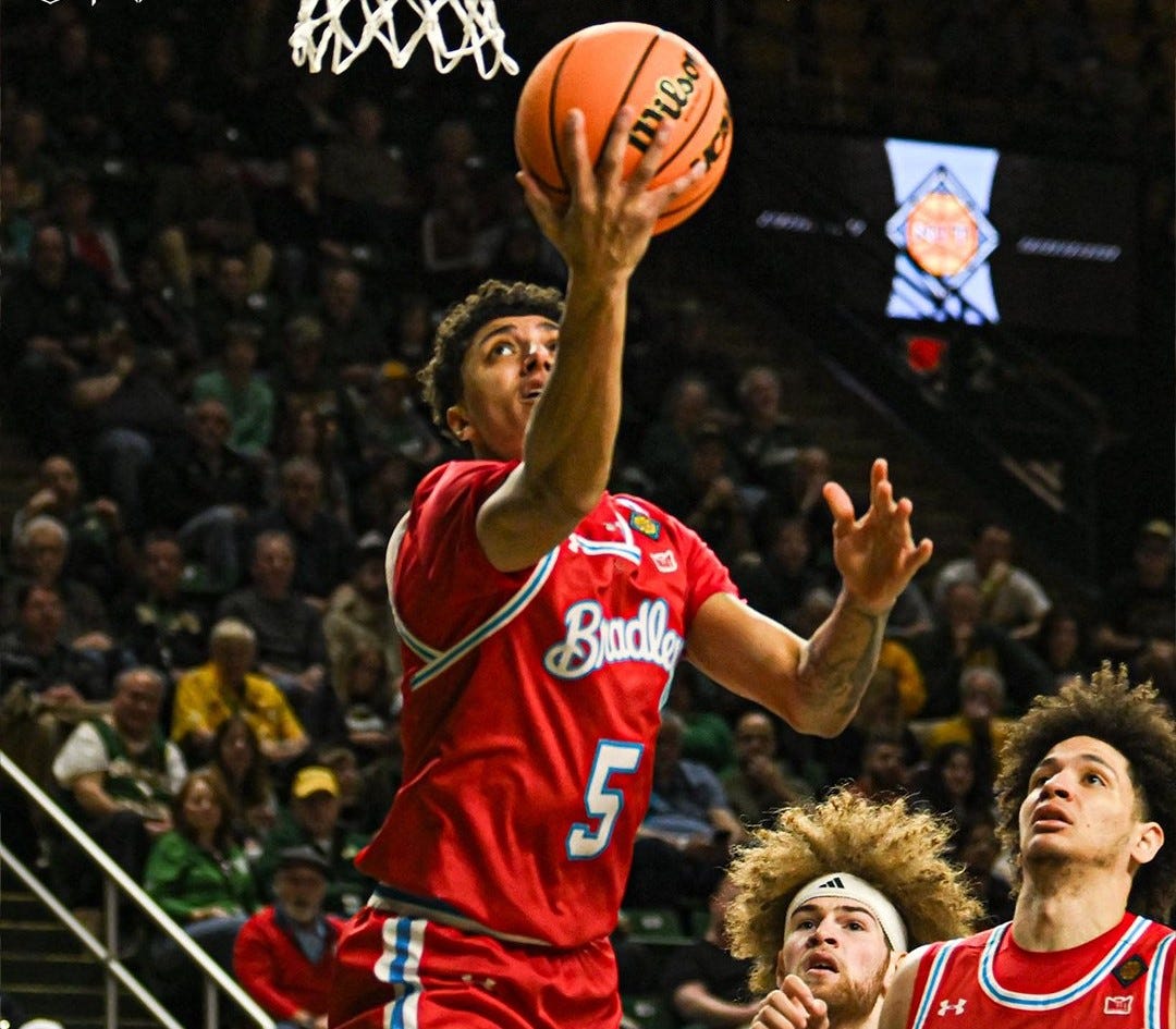 Bradley basketball beats George Mason to advance to NIT quarterfinals ...