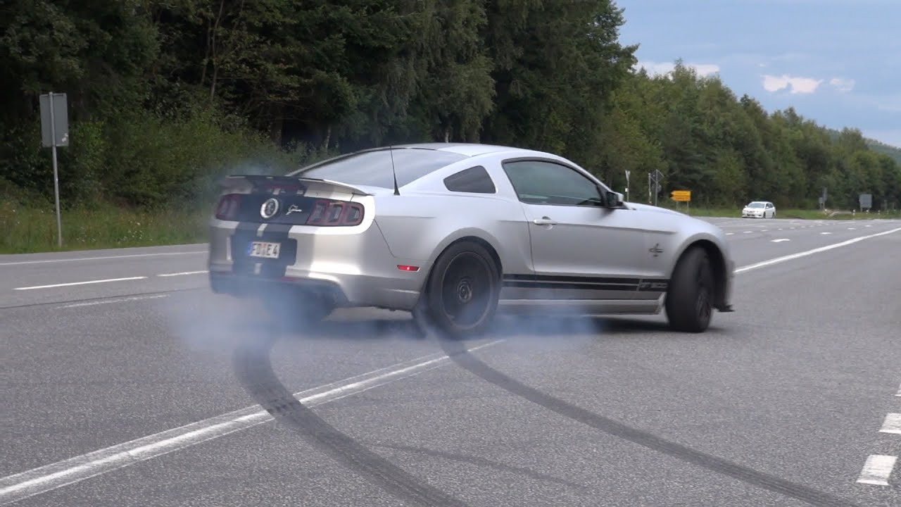 662HP Ford Shelby Mustang GT500 SVT – Burnout Fail Caught on Camera!