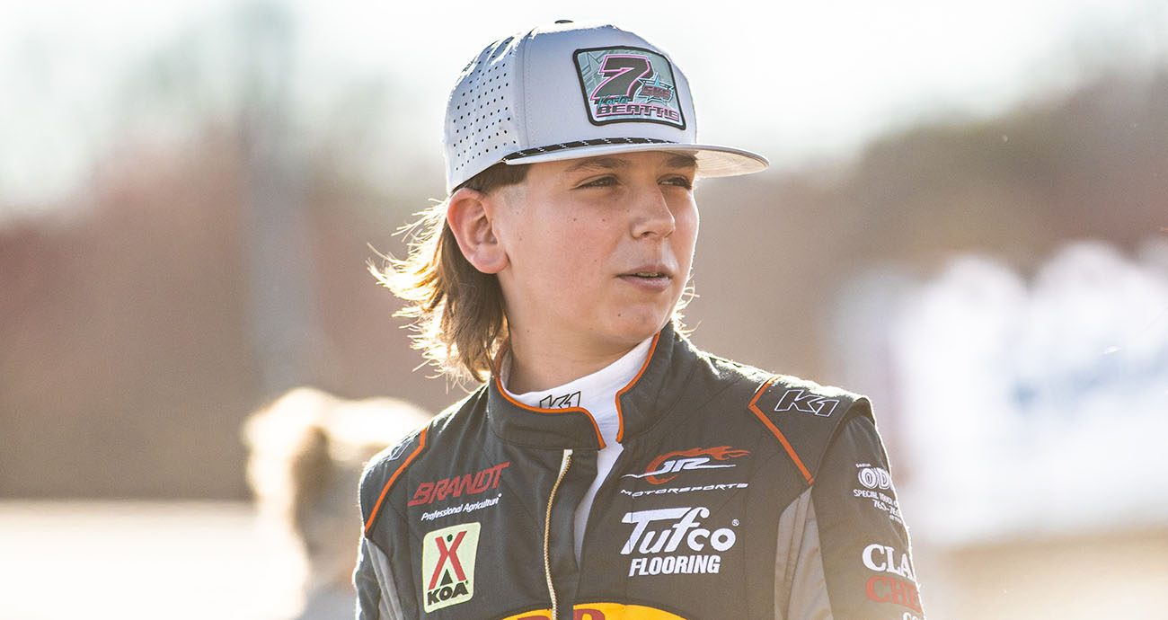 Wyatt Miller, grandson of Dale Earnhardt, wins first Limited Late Model ...