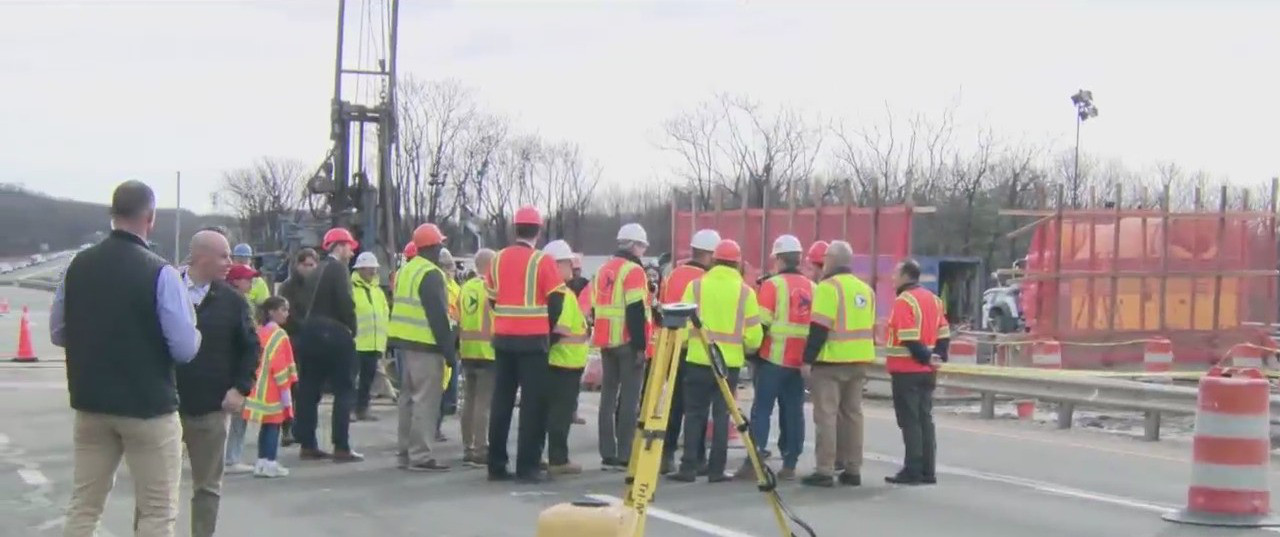 Construction on New Jersey highway continues