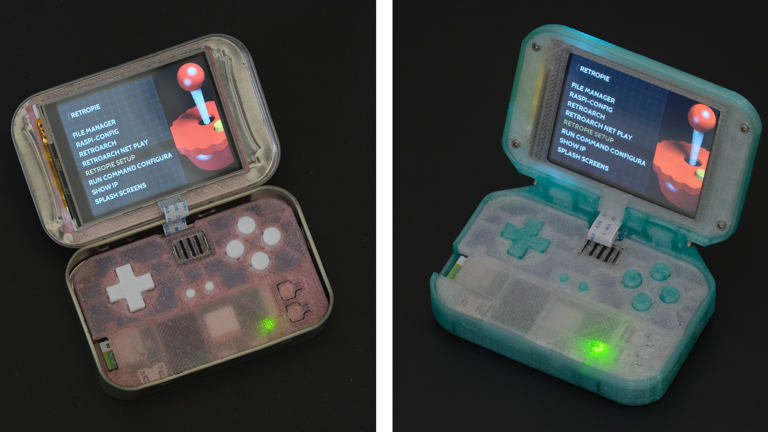 This Raspberry Pi handheld console fits in an Altoids tin, and it's ...
