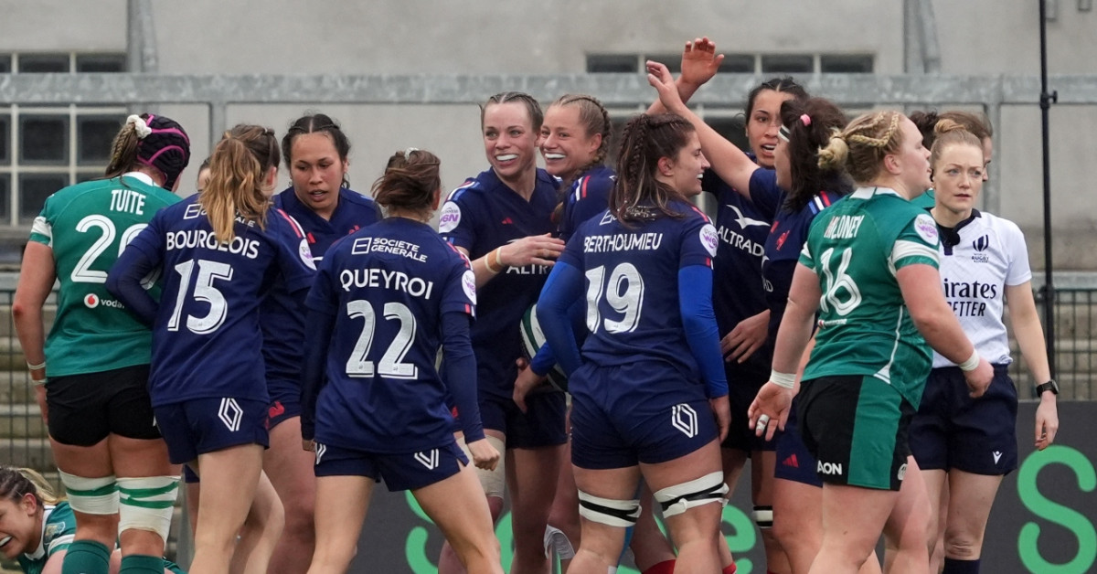 Tournoi des 6 Nations (F/J1) : Les Bleues s’imposent en Irlande pour commencer