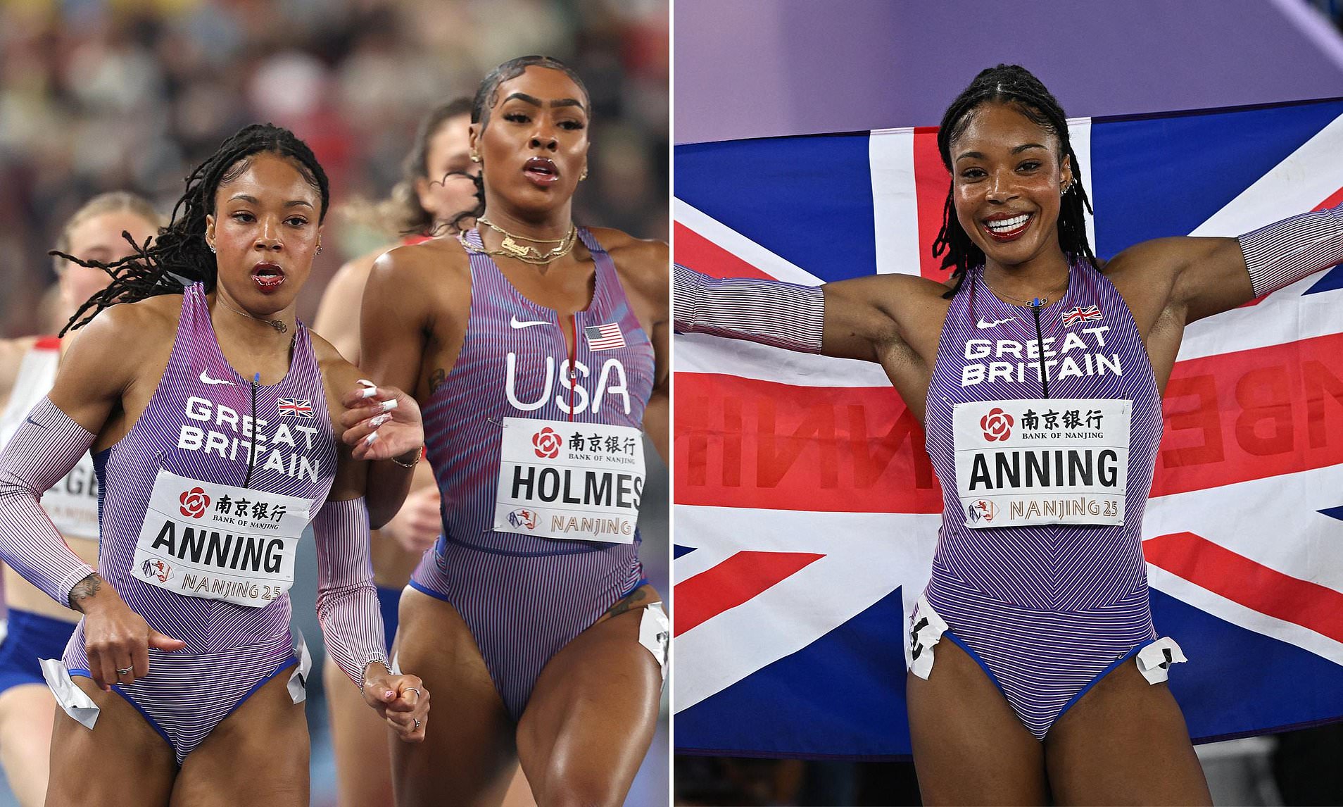 Amber Anning makes history as she claims gold in women's 400m at the ...