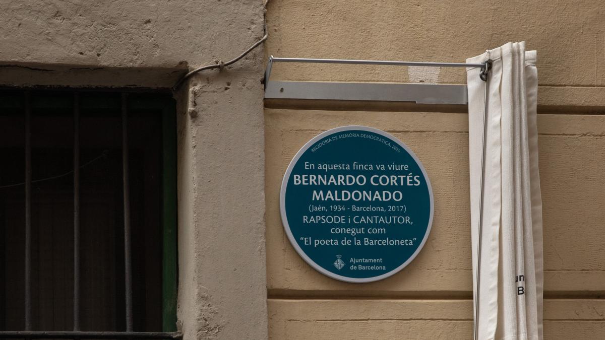 La Barceloneta recuerda a Bernardo Cortés, uno de sus hijos ilustres