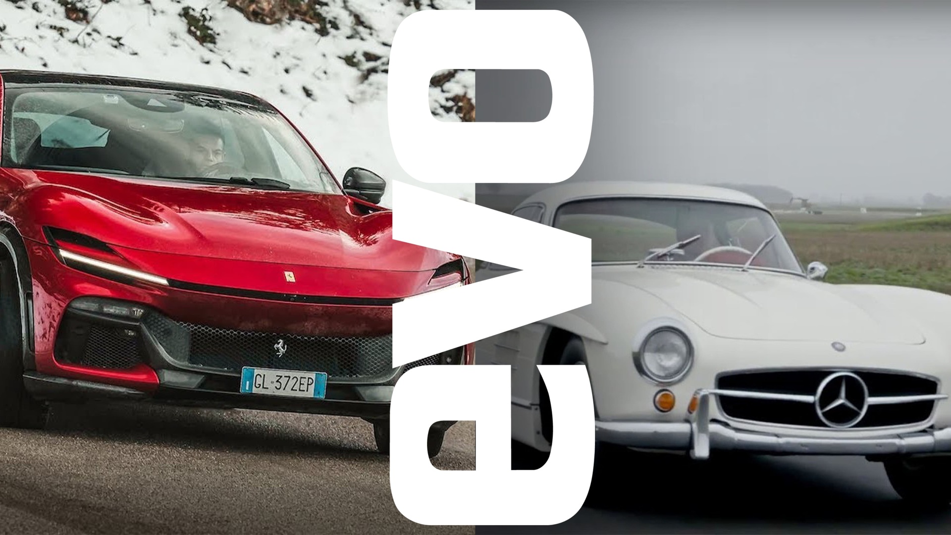 Ferrari Purosangue vs Mercedes 300 SL Gullwing