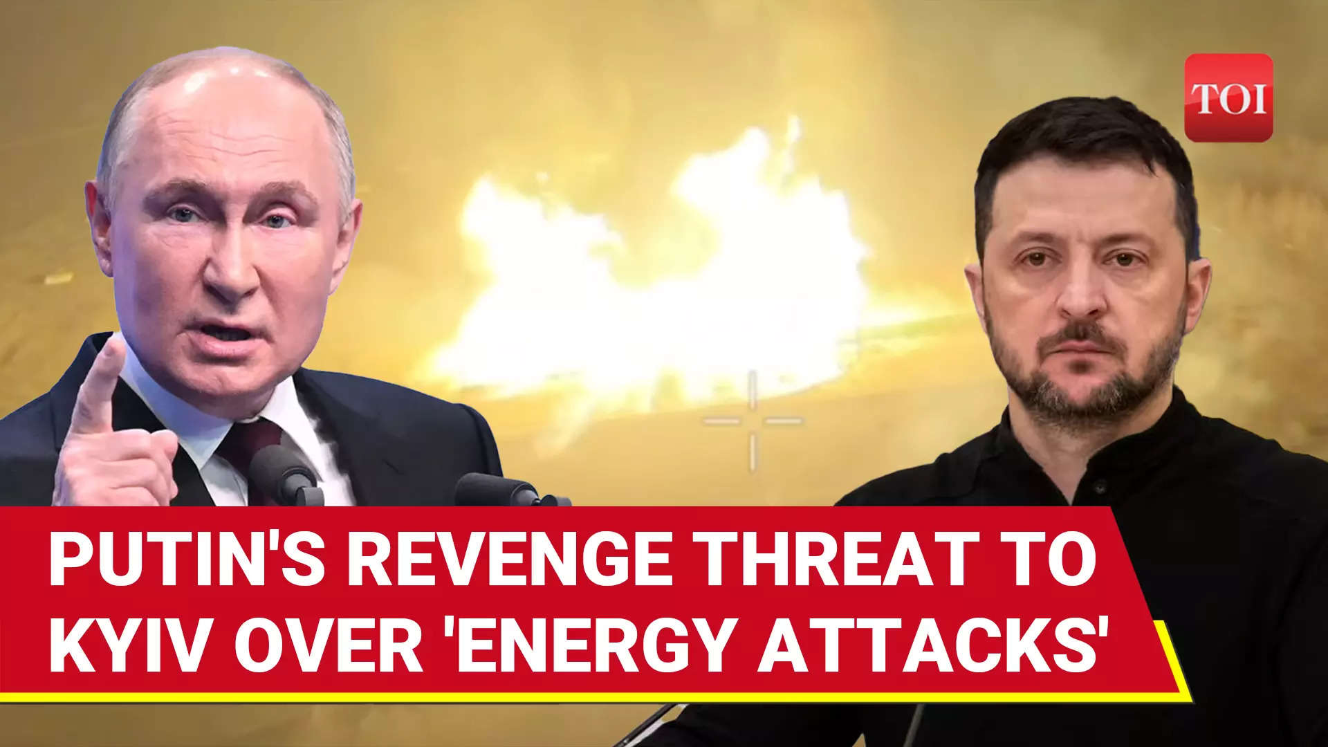 Putin Roars Revenge, Shoots Threat To Zelensky Over Energy Attacks ...