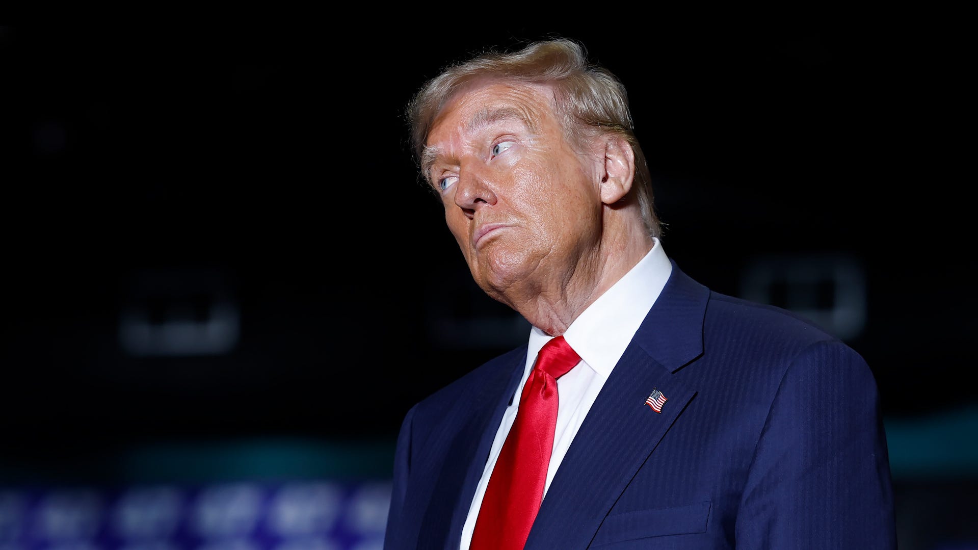 President Donald Trump pulls security clearances for Kamala Harris ...