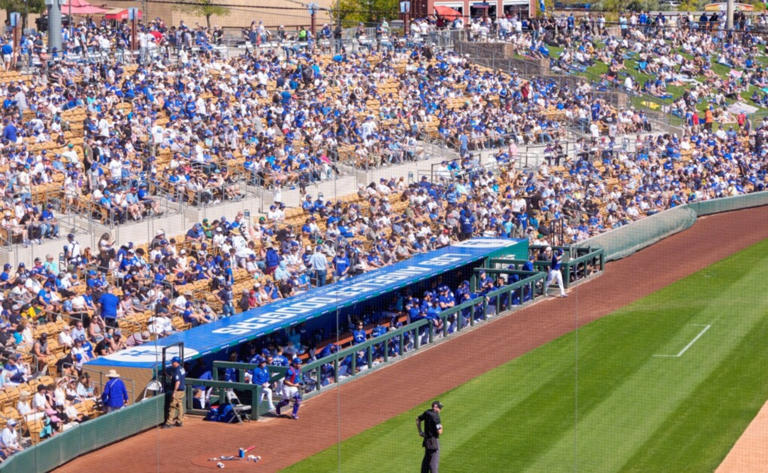 2025 Dodgers Spring Training: Average Camelback Ranch Attendance Sets ...