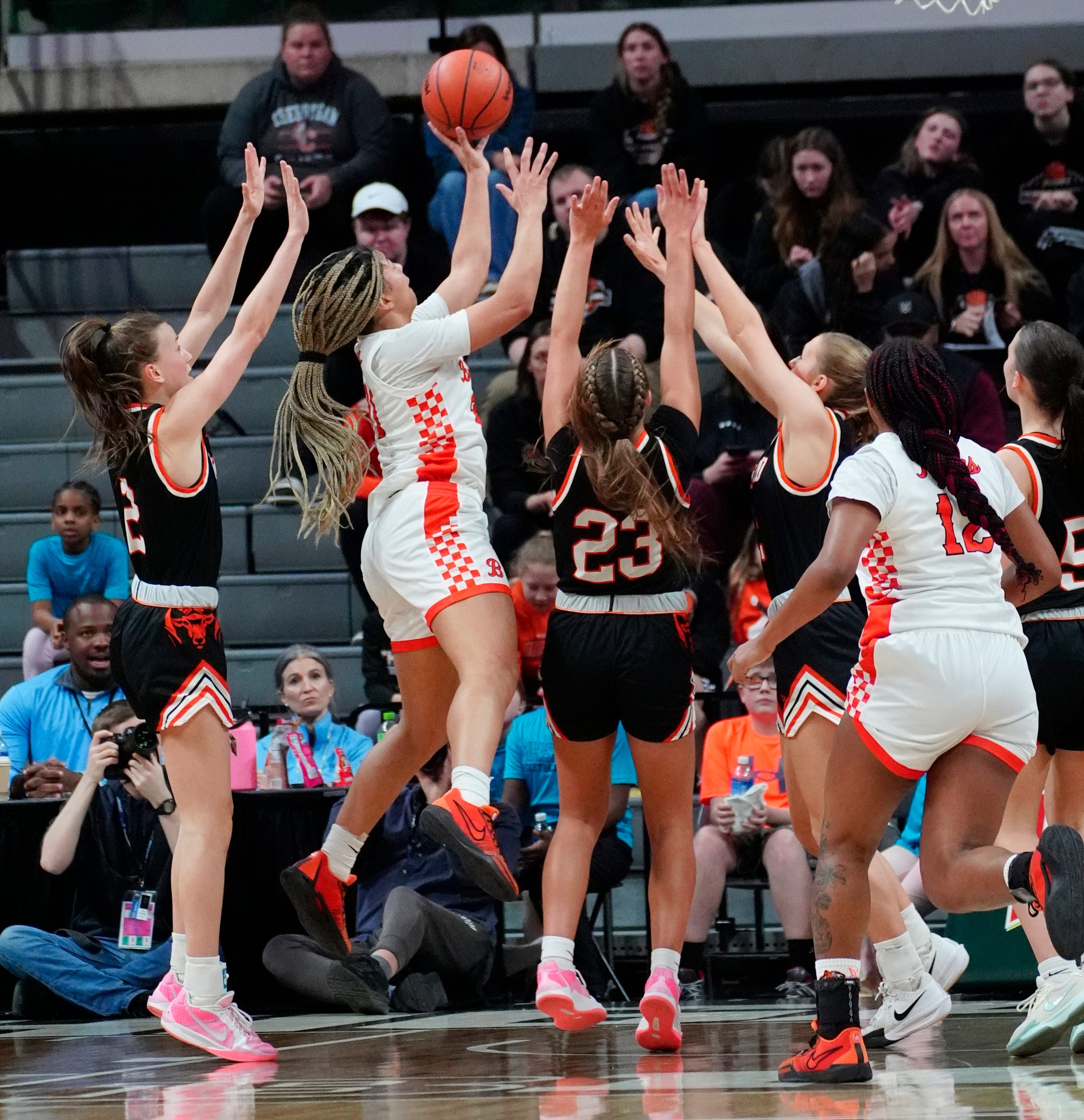 MHSAA girls basketball scores in regional finals of 2026 playoffs