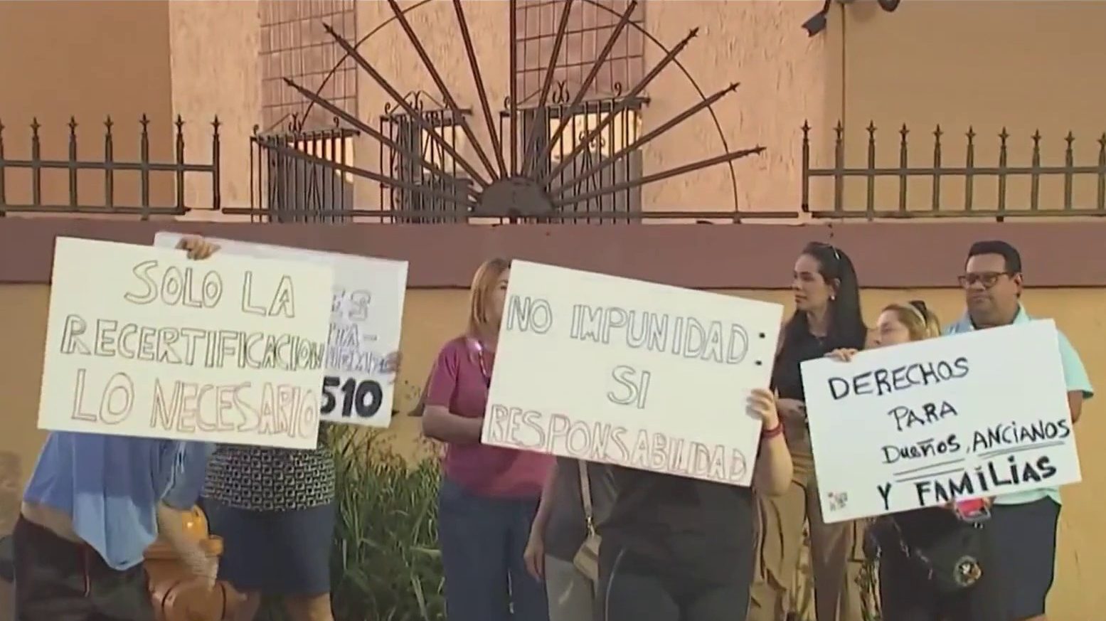 Residents at Miami condo protest upcoming assessment