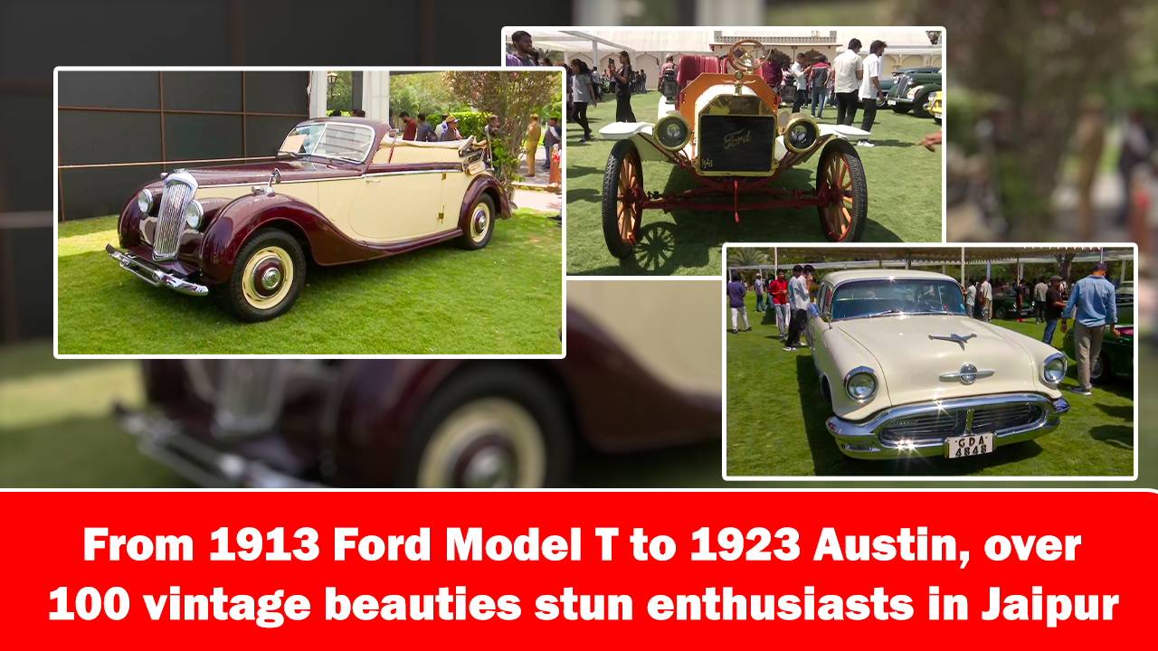 From 1913 Ford Model T to 1923 Austin, over 100 vintage beauties stun ...