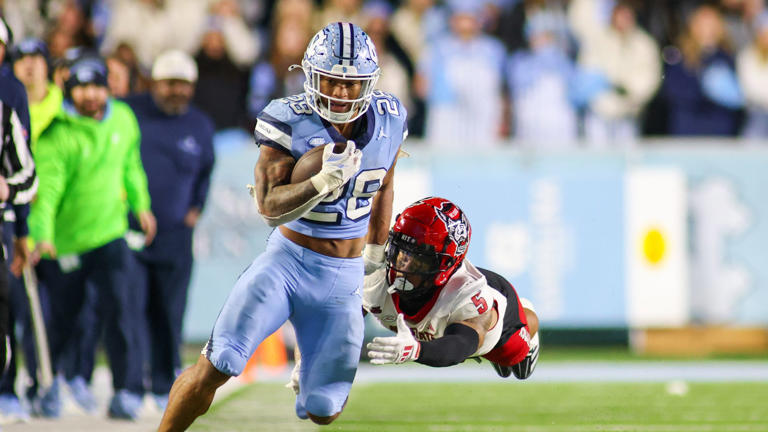2025 NFL Draft prospect profile - Omarion Hampton, RB, North Carolina