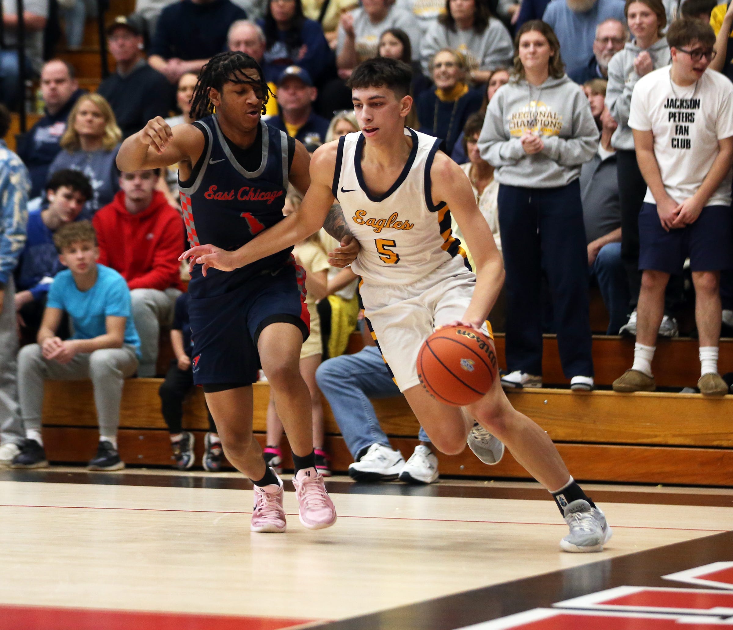 Slow start costs Delta in IHSAA boys basketball semi-state semifinals