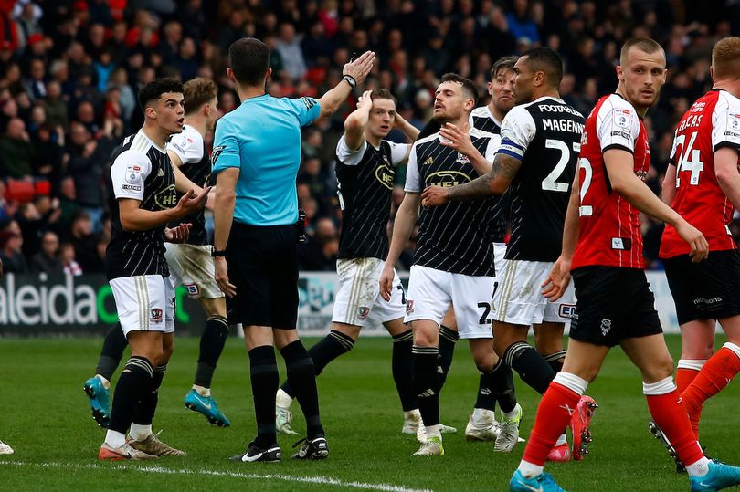 Exeter City fume after 'perfectly good goal' ruled out and costs them win