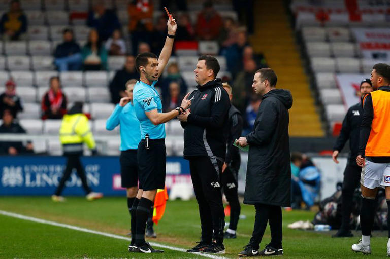 Exeter City fume after 'perfectly good goal' ruled out and costs them win