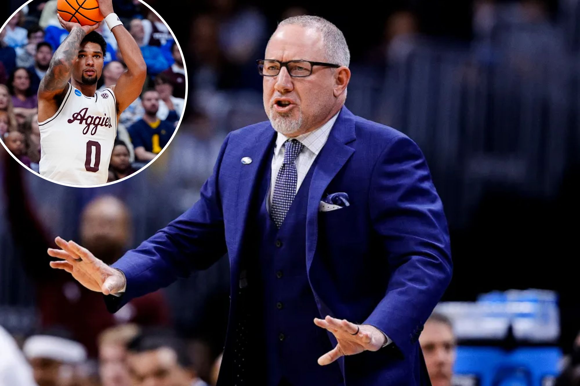 Buzz Williams speaks out on ‘dangerous’ online hate after Jace Carter ...