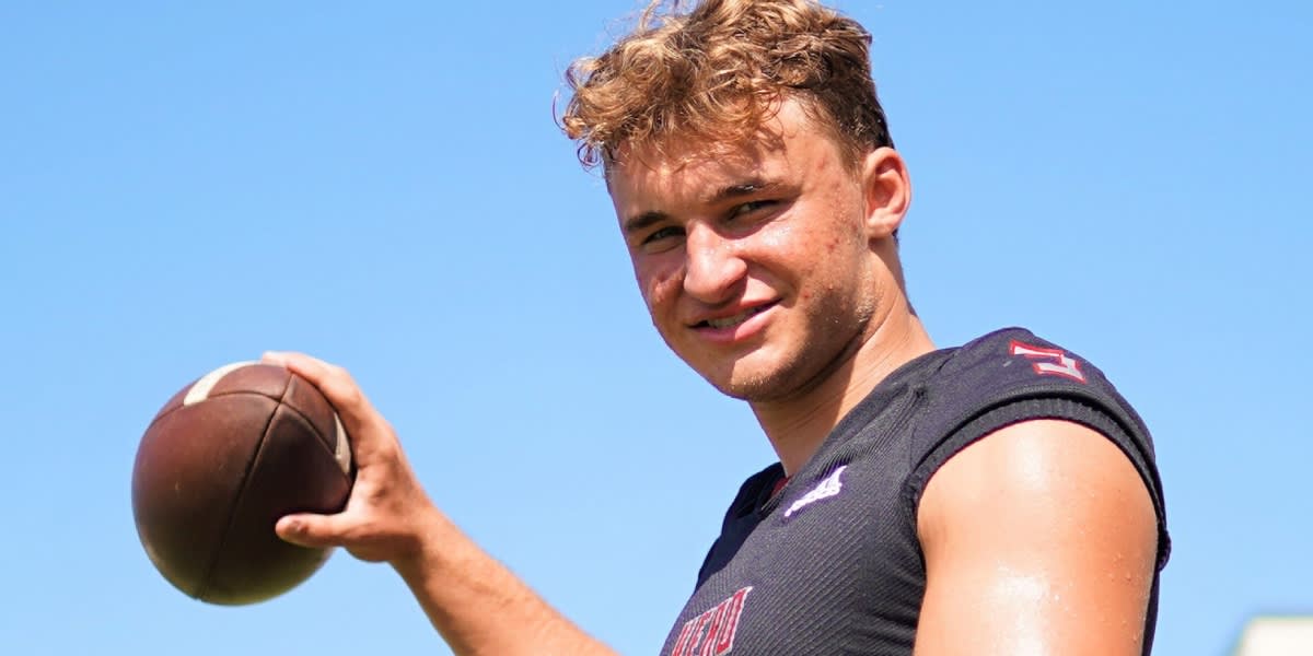 SMU QB Tyler Aronson plans to enter NCAA Transfer Portal