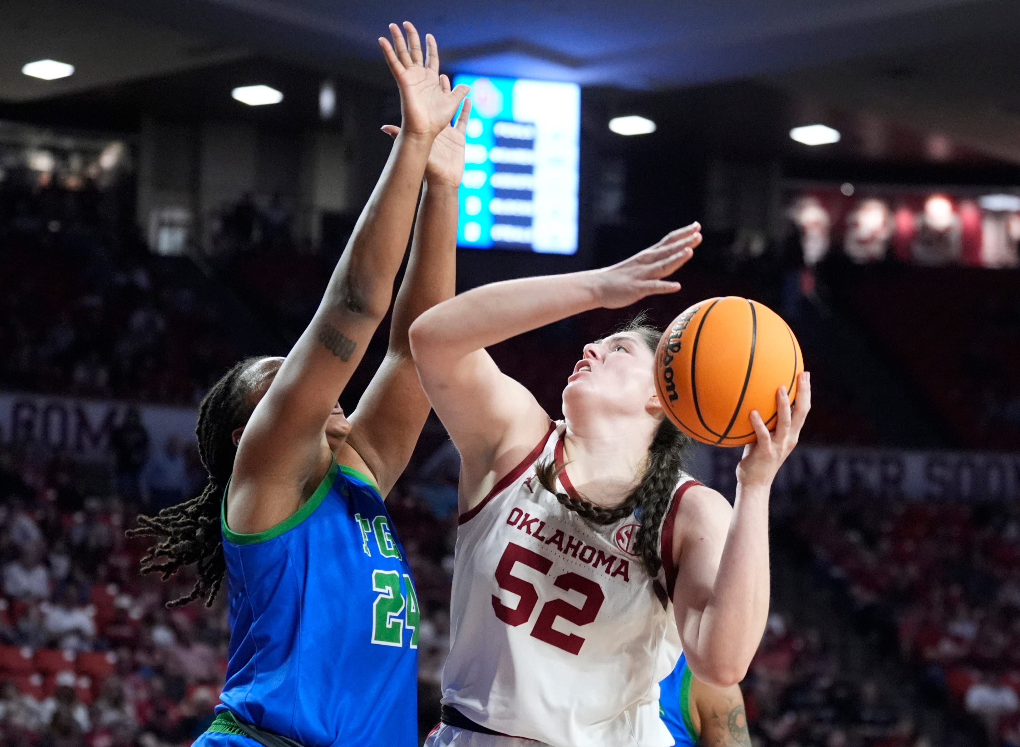 Oklahoma's NCAA Tournament-record rebounding, shooting woes doom FGCU ...