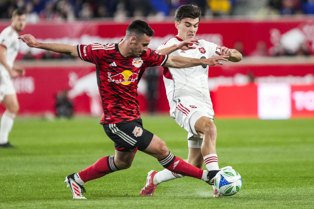 Emil Forsberg scores in each half to guide Red Bulls to 2-1 victory ...