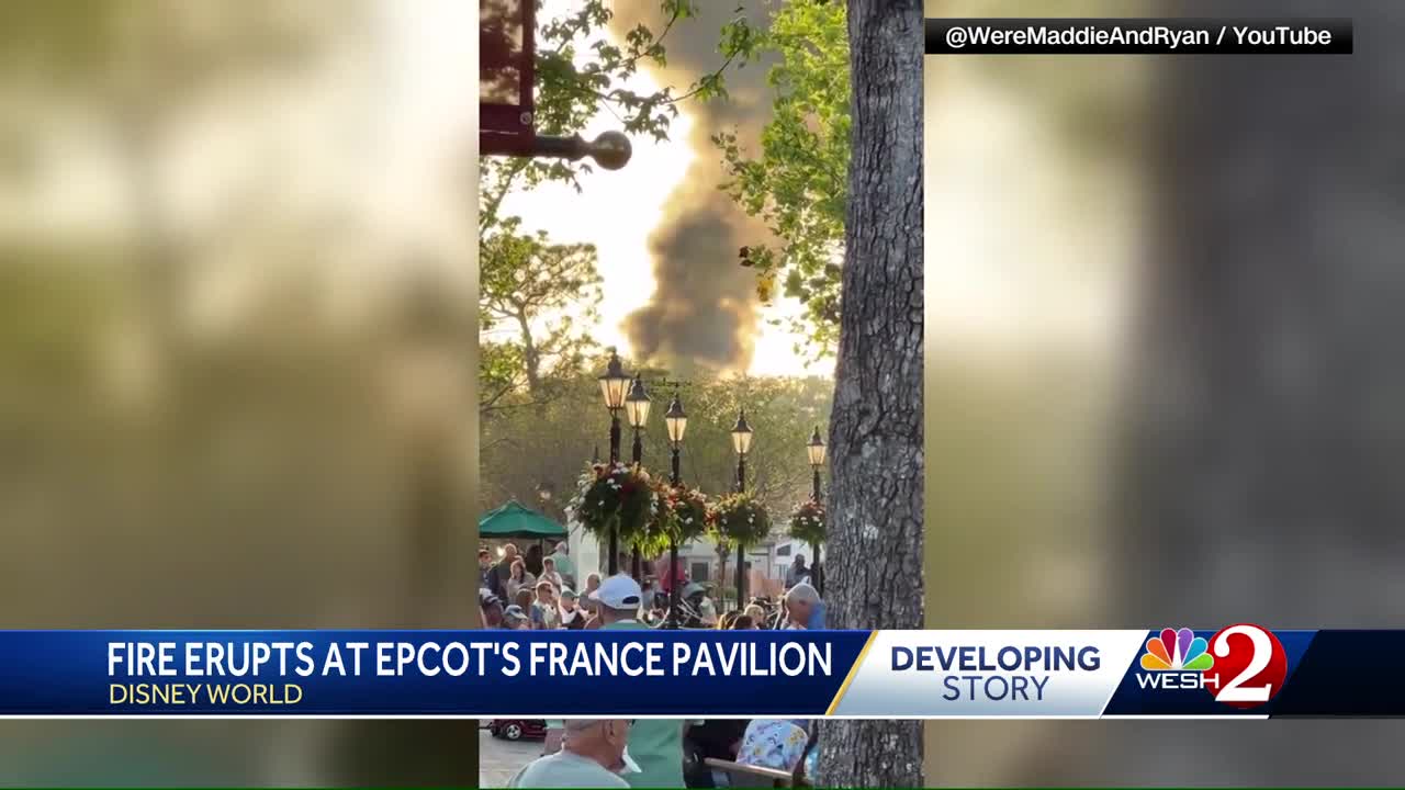Fire breaks out at Disney's EPCOT theme park in Orlando