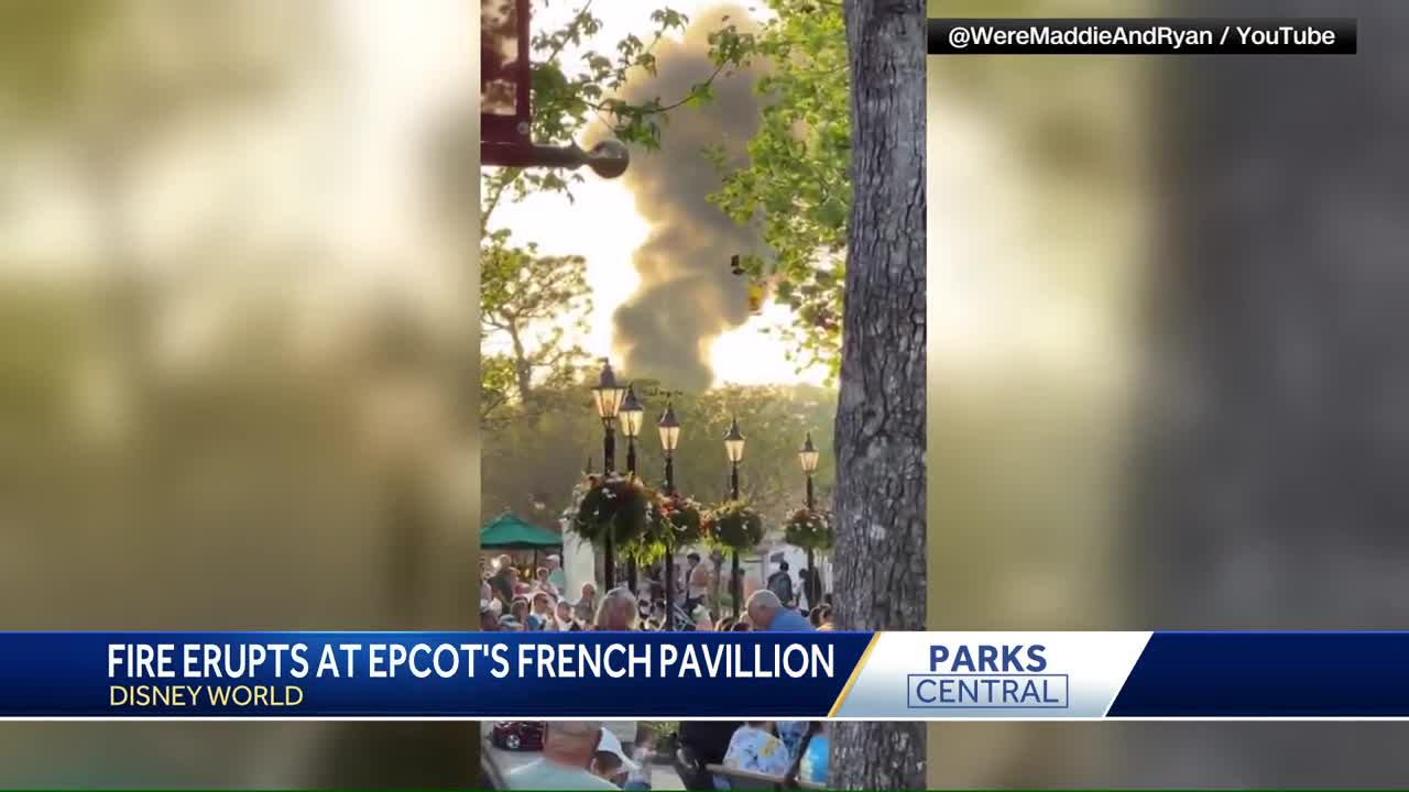 Fire breaks out at Disney's EPCOT theme park in Orlando