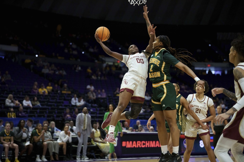 Latson scores 28 and Florida State tops George Mason 94-59 in the NCAA ...