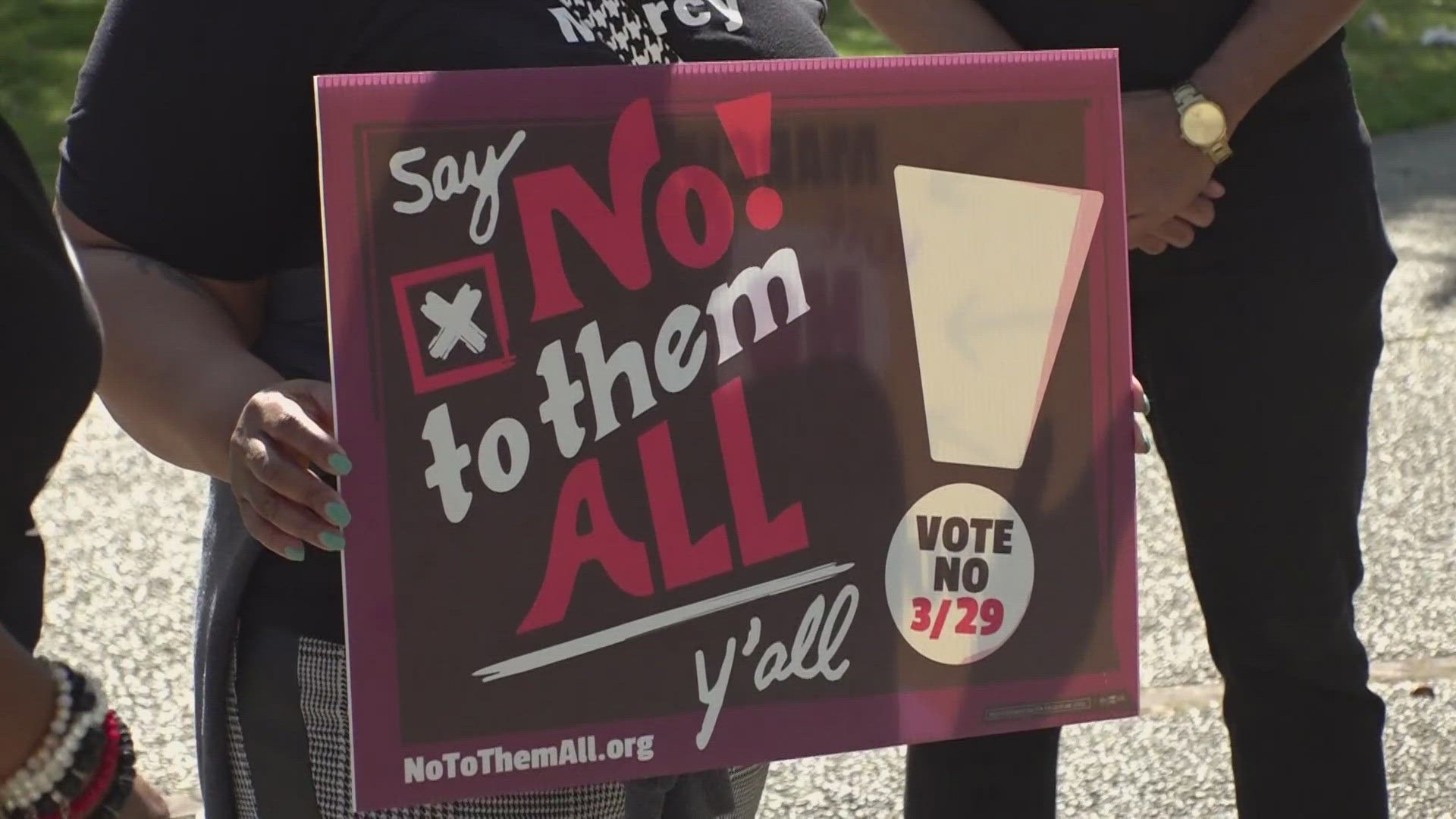 Civil rights groups protest Amendment 3 in New Orleans